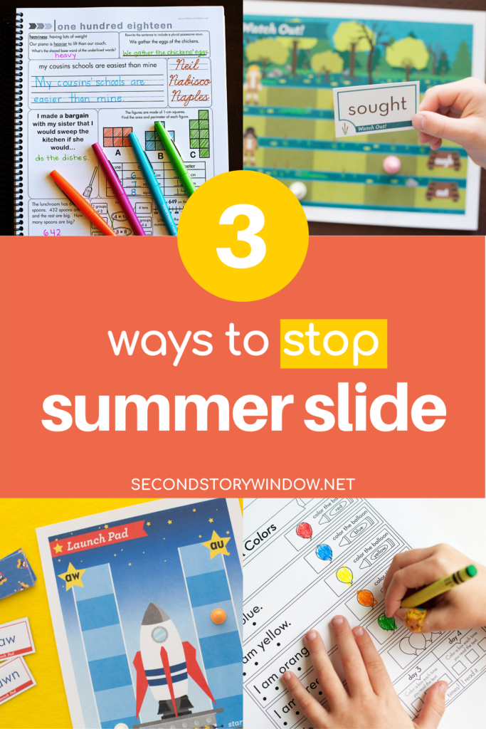 3 Ways to Stop the Summer Slide
