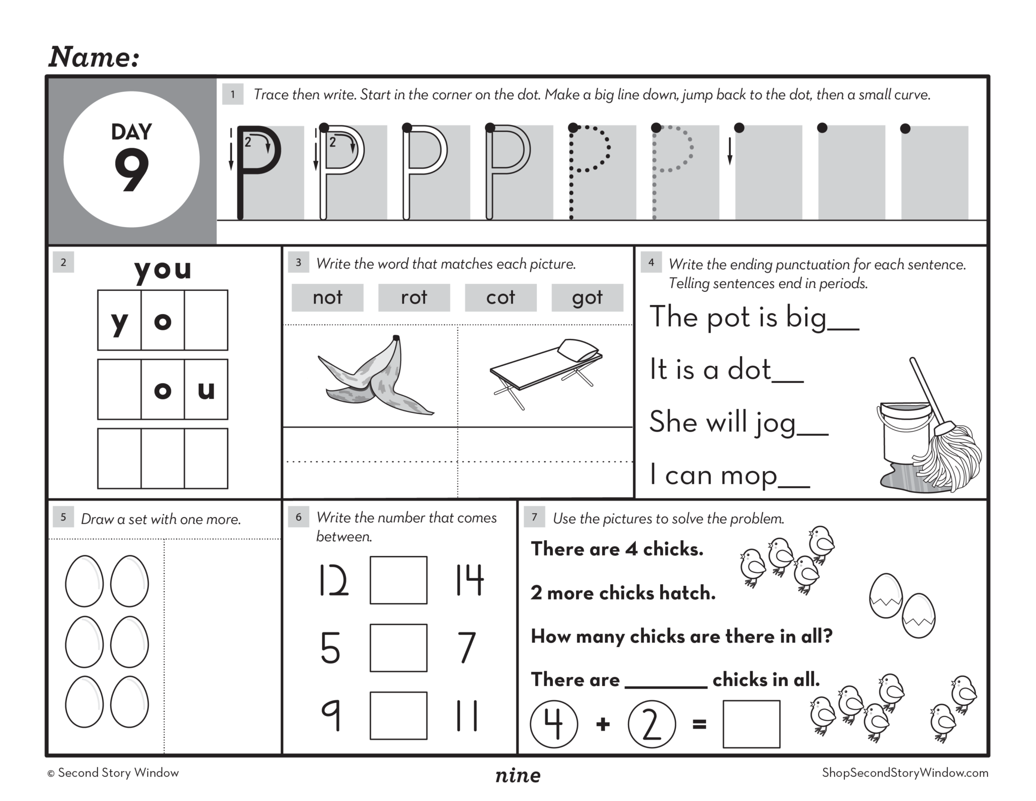 1st Grade Morning Work Term 1 • Daily Math and ELA Spiral Review ...