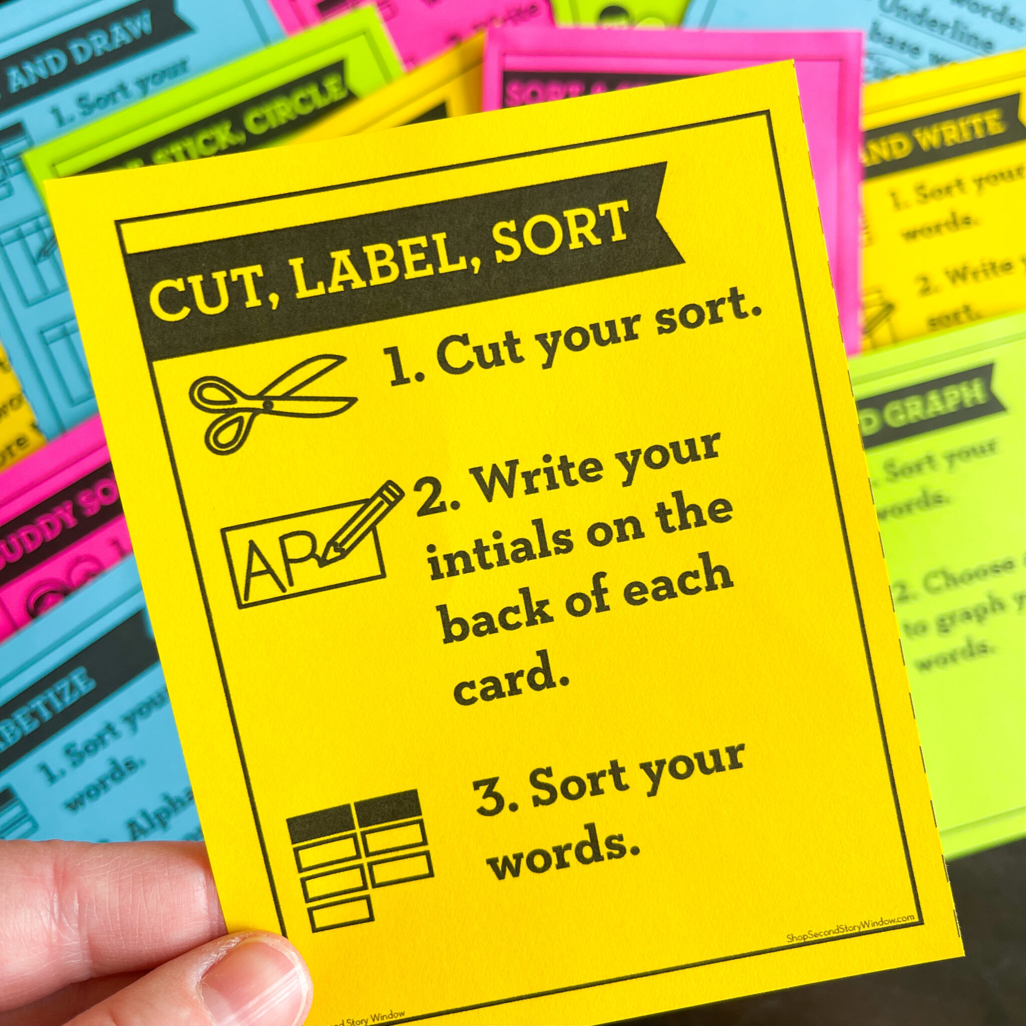 5 Ways to Simplify Word Sorting
