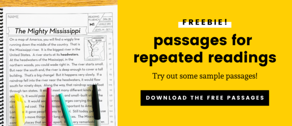 Repeated Reading Fluency Strategies : Second Story Window