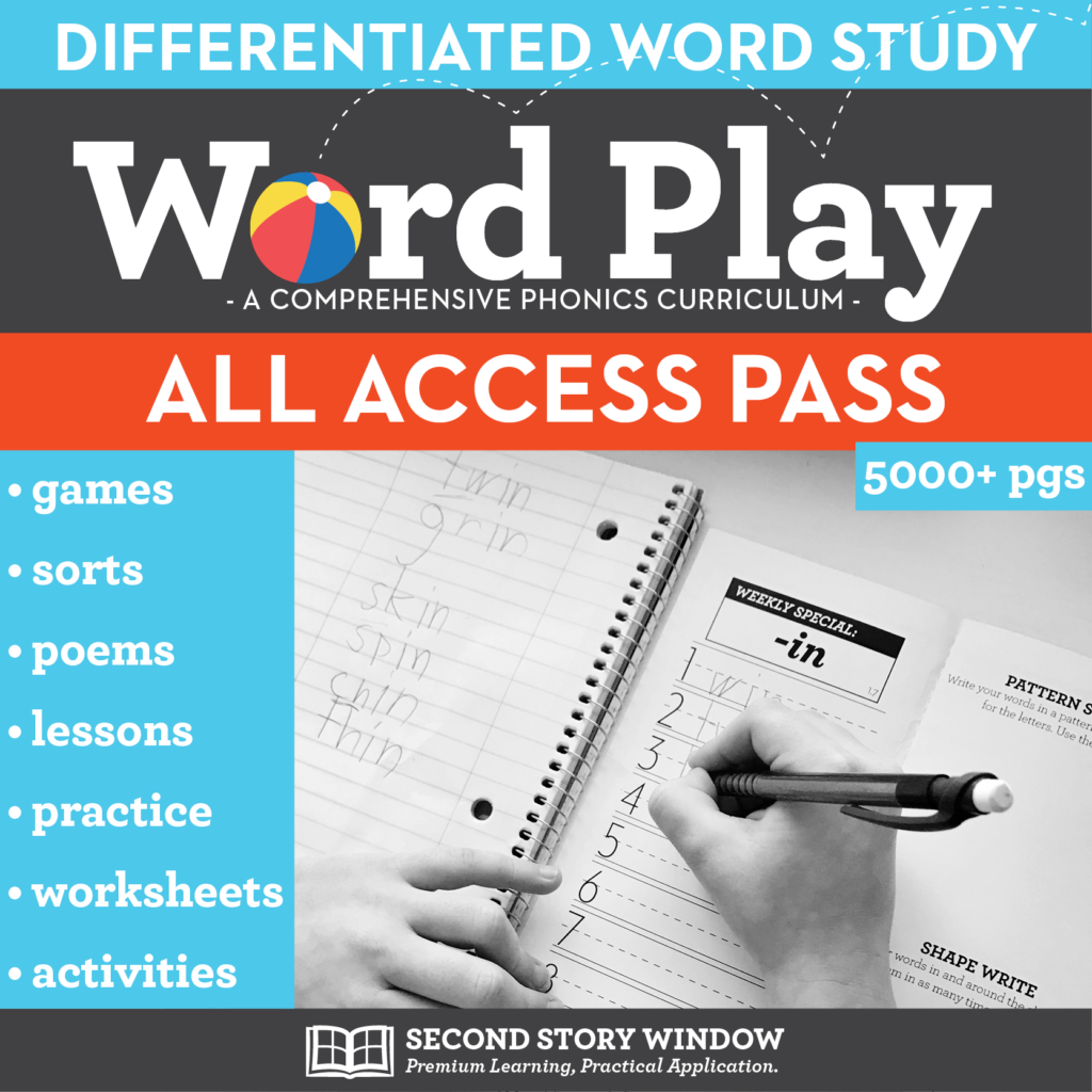 Phonics Worksheets, Spelling Activities & Games Mega BUNDLE