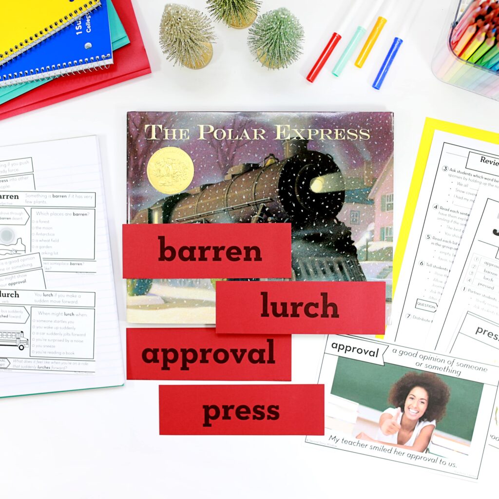 Christmas Activities • The Polar Express Vocabulary - Second Story Window