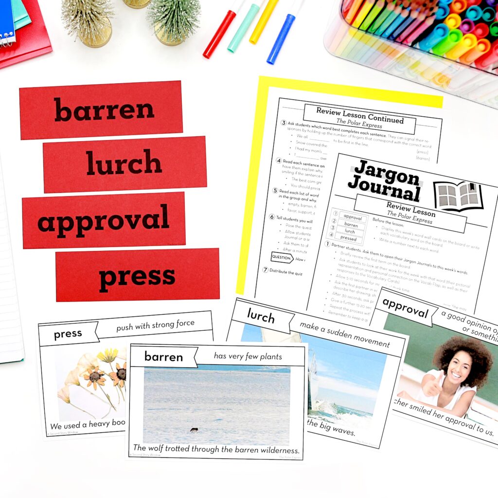 Christmas Activities • The Polar Express Vocabulary - Second Story Window