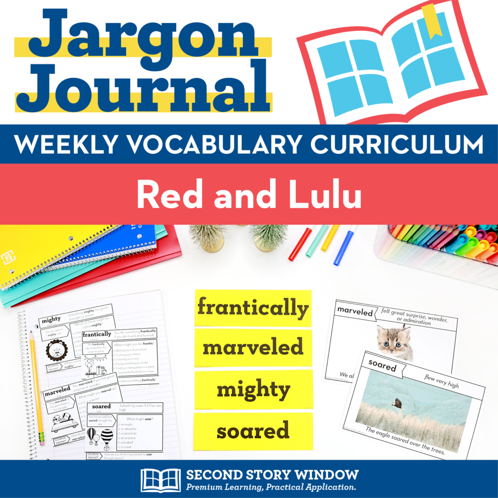 Christmas Activities • Red and Lulu Vocabulary and Read Aloud Lesson ...