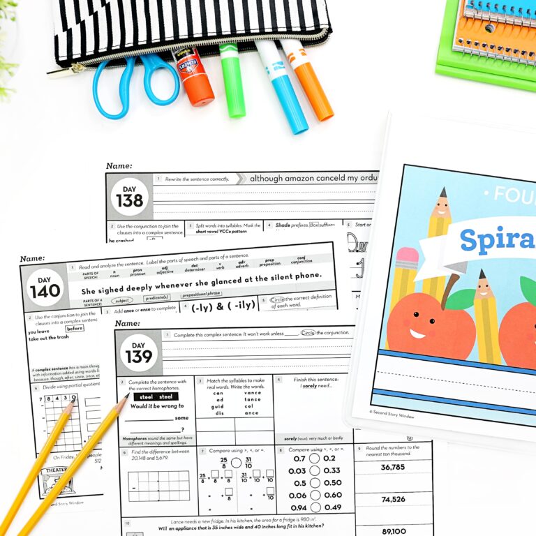 4th Grade Morning Work Term 4 • Fourth Grade Spiral Review + Google ...
