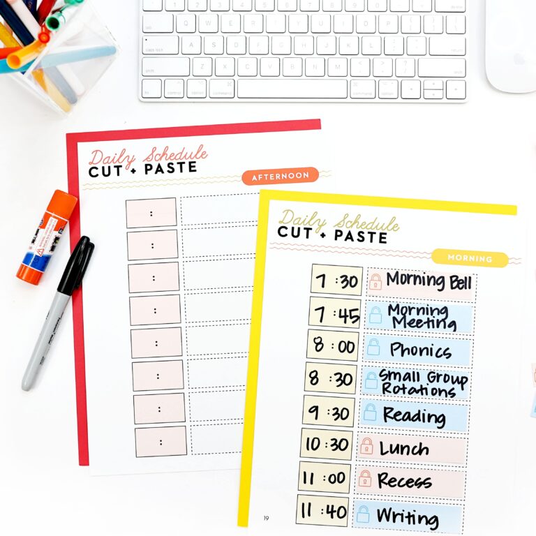 First Day of School Lesson Plan and Planning Guide for First Week