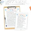 First Day of School Lesson Plan and Planning Guide for First Week