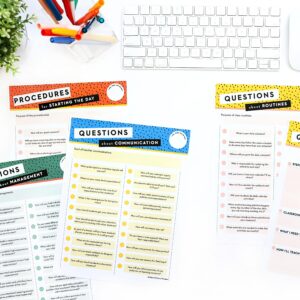 Classroom Procedures and Routines Planning Guide and Checklist