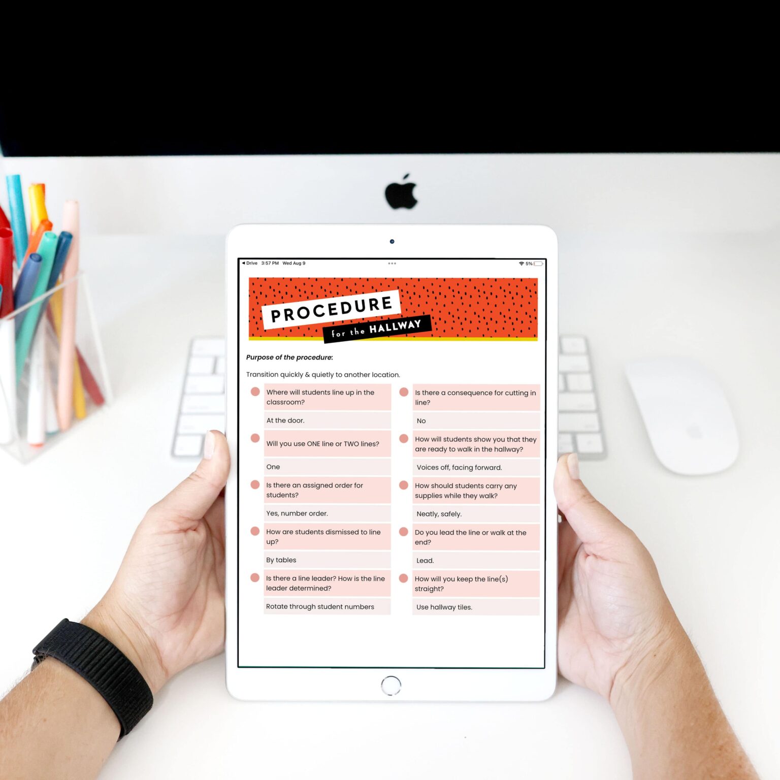 Back to School Activities Mega Bundle Procedures, Lessons, Slides