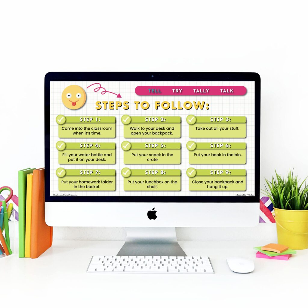 Classroom Procedures and Routines Planning and Teaching Set