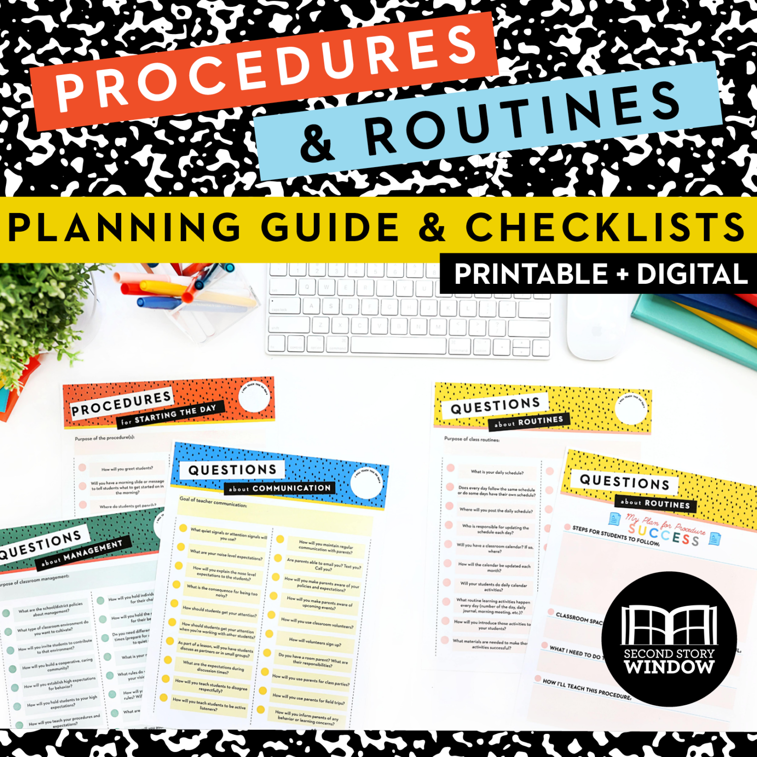 Classroom Procedures and Routines Planning Guide and Checklist