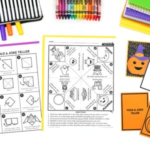 Halloween Quick Activities for October and Classroom Parties