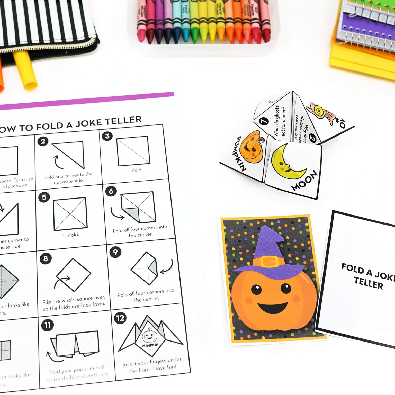 Halloween Quick Activities for October and Classroom Parties
