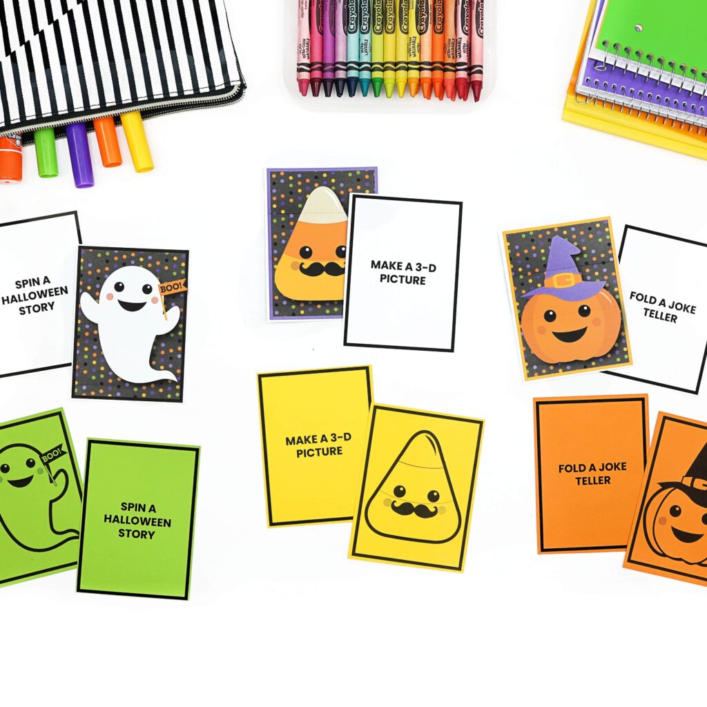 Halloween Quick Activities for October and Classroom Parties