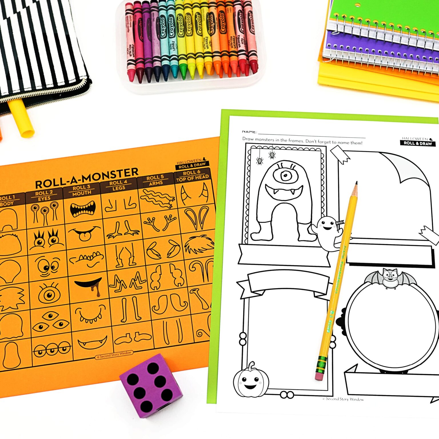 Halloween Quick Activities for October and Classroom Parties