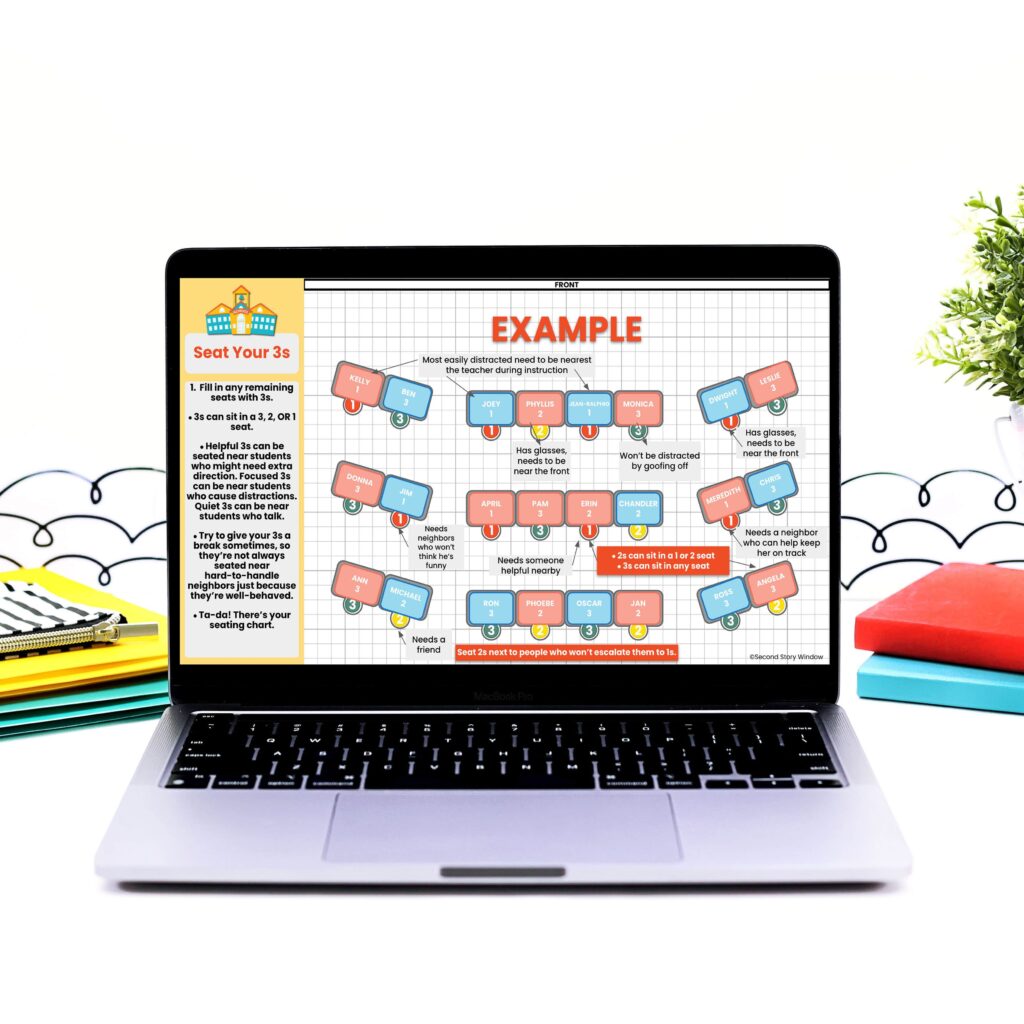 Editable Classroom Seating Chart Maker Tool for Management
