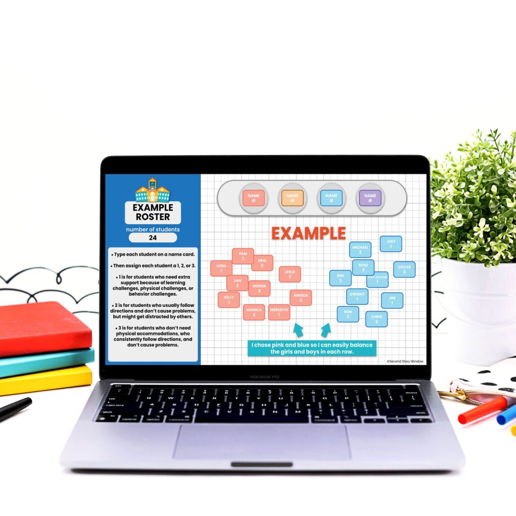 Editable Classroom Seating Chart Maker Tool for Management