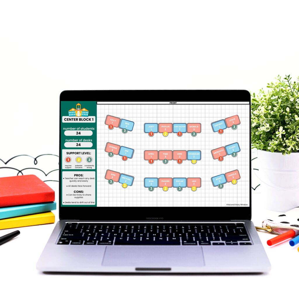 Editable Classroom Seating Chart Maker Tool for Management