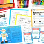 Space Theme Day Differentiated End of Year Review Activities - Second ...