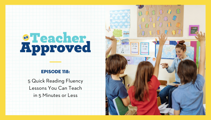 5 Quick Reading Fluency Activities [episode 118]