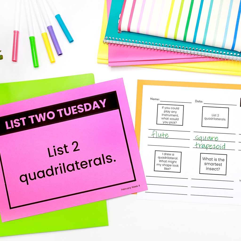 2nd Grade December Morning Messages Google Slides and Printables for ...