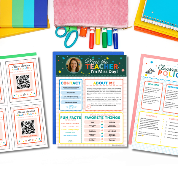 Meet the Teacher Open House Back-to-School Resources